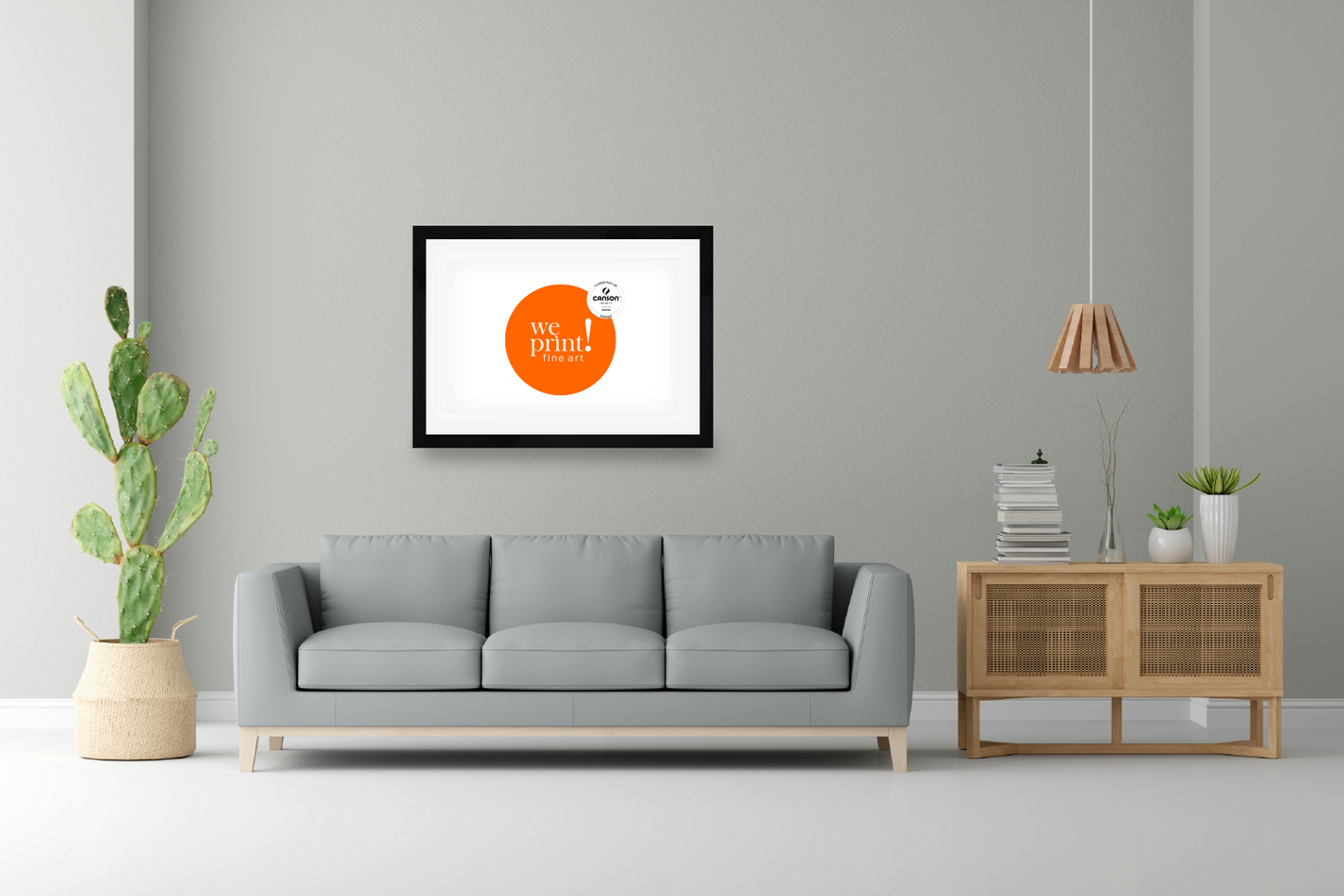 Impressão Fine Art com moldura horizontal – WePrint! Fine Art